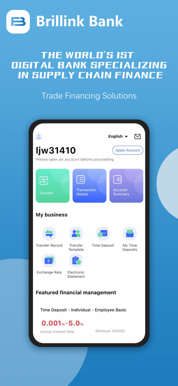 Download APP – Brillink Bank